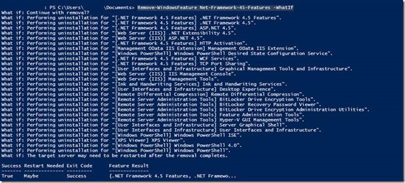 Do not remove .NET 4.5 in Windows 2012 - JB Computerization