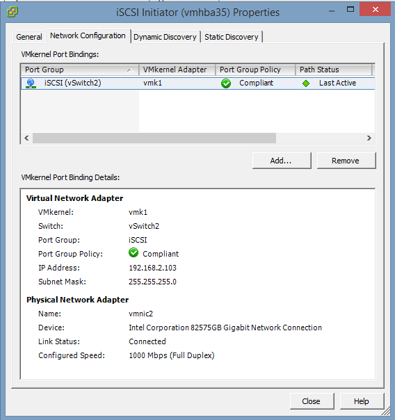 Software iSCSI setup on ESXi - JB Computerization