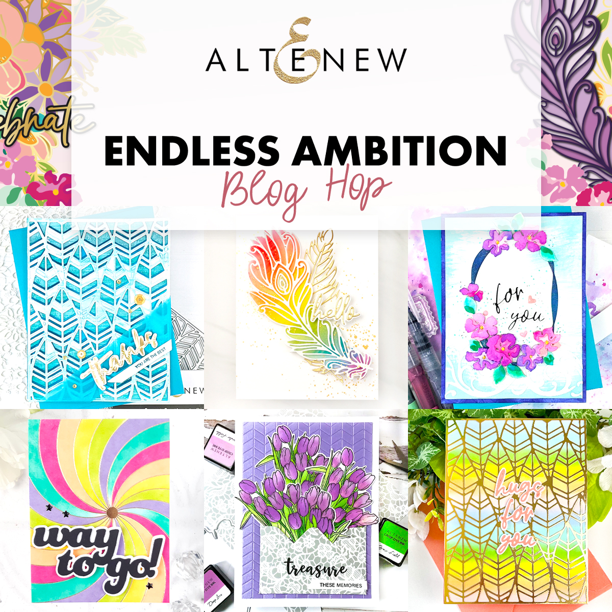 Altenew August 2022 Endless Ambition Release Blog Hop + Giveaway ($300 ...