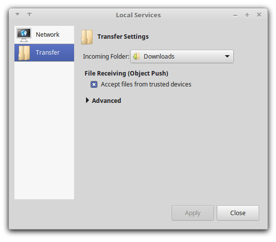 Transfer files using Bluetooth in Linux Mint | Charles Haven