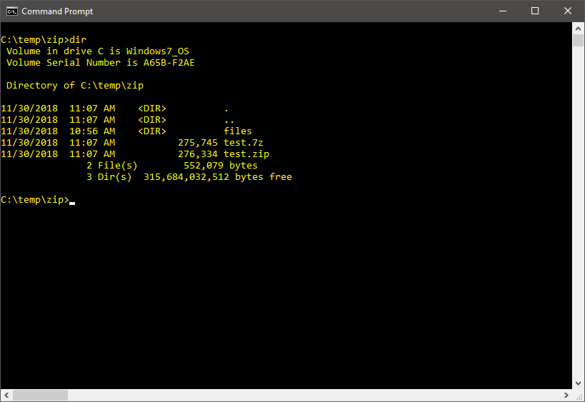 Command-line Compression Options – Charles Haven