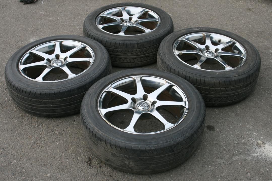 Jdm 17″ AVS Model-7 Limited Rims/Tires (5×114.3) 215/55r17 ET:40 *SOLD ...