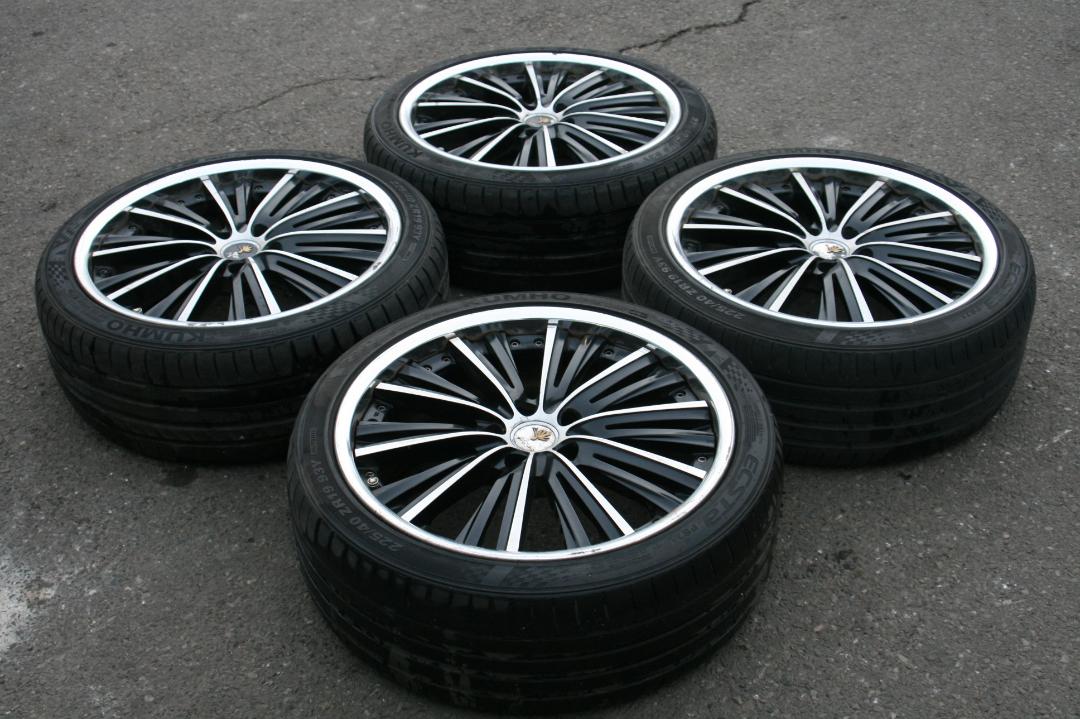 Jdm 19″ Kranze Magis Rims/Tires (5×114.3) 225/40r19 (19x8jj) 3-Piece ...