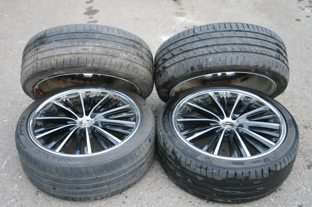 Jdm 19″ Kranze Magis Rims/Tires (5×114.3) 225/40r19 (19x8jj) 3-Piece ...