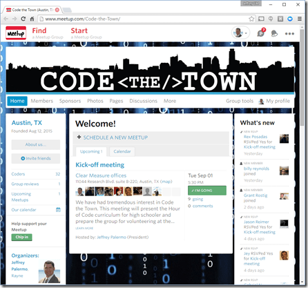 Code the Town! Investing in the next generation of programmers in ...
