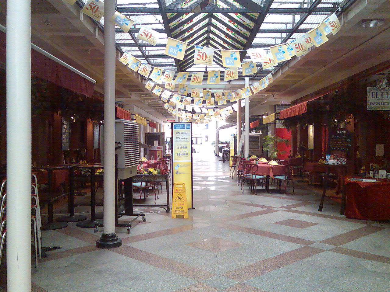 Food street has changed :-( | In the Line of Wire
