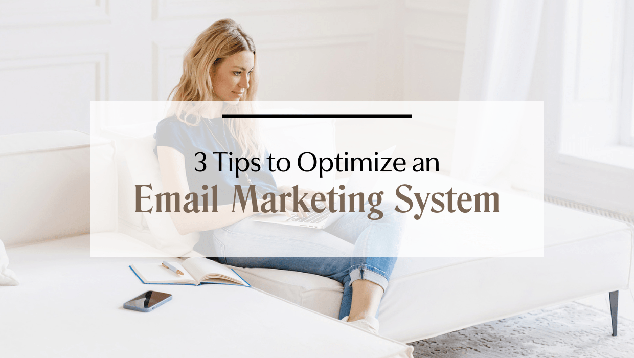 3 Tips to Optimize an Email Marketing System - Jenerosity Partners