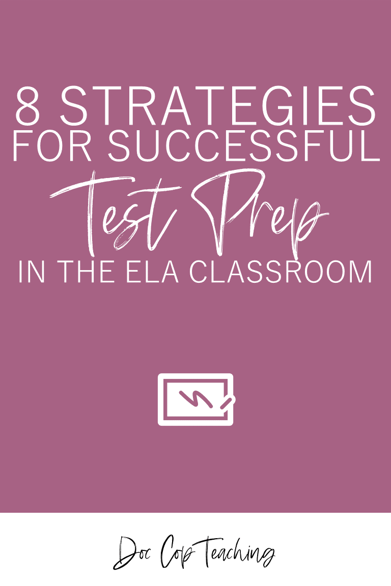 8 Strategies for Successful Test Prep in the ELA Classroom ⋆ Jenna Copper