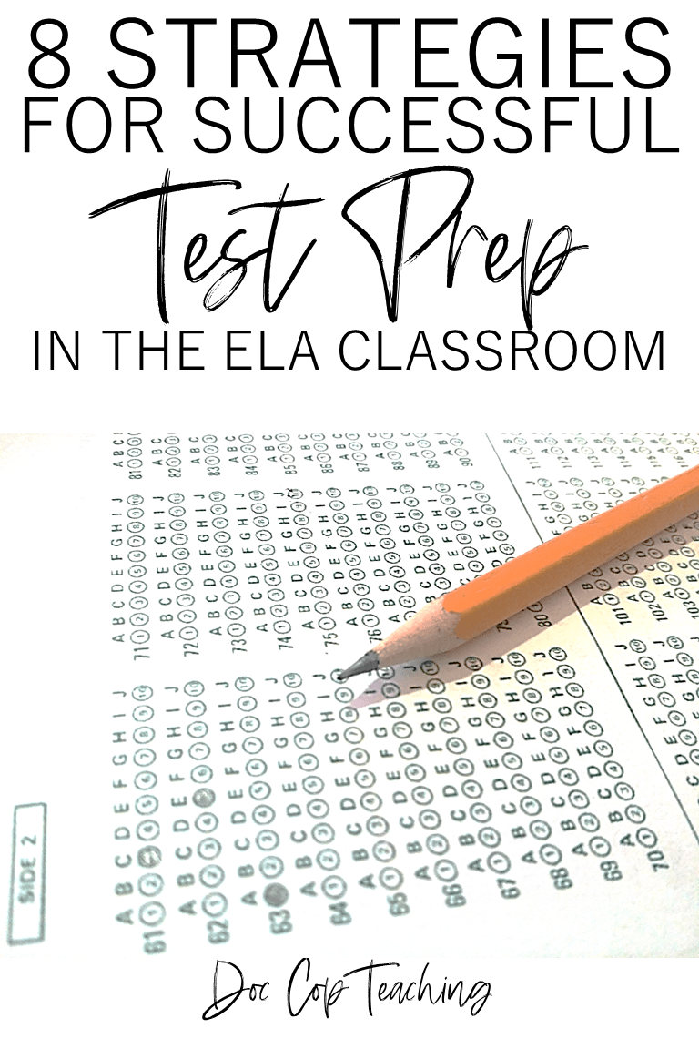 8 Strategies for Successful Test Prep in the ELA Classroom ⋆ Jenna Copper