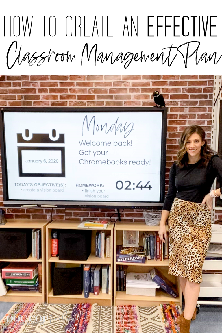 How to Create an Effective Secondary Classroom Management Plan ⋆ Jenna ...