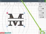 Cricut Split Monogram Tutorial Free Svg Jennifer Maker