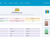 Css Reference Code Html Css