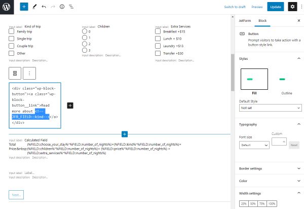 Jetformbuilder Adding Global Form Macros To Buttons Block And Fields - Ocean Wallpaper Collection - Ultra HD Quality