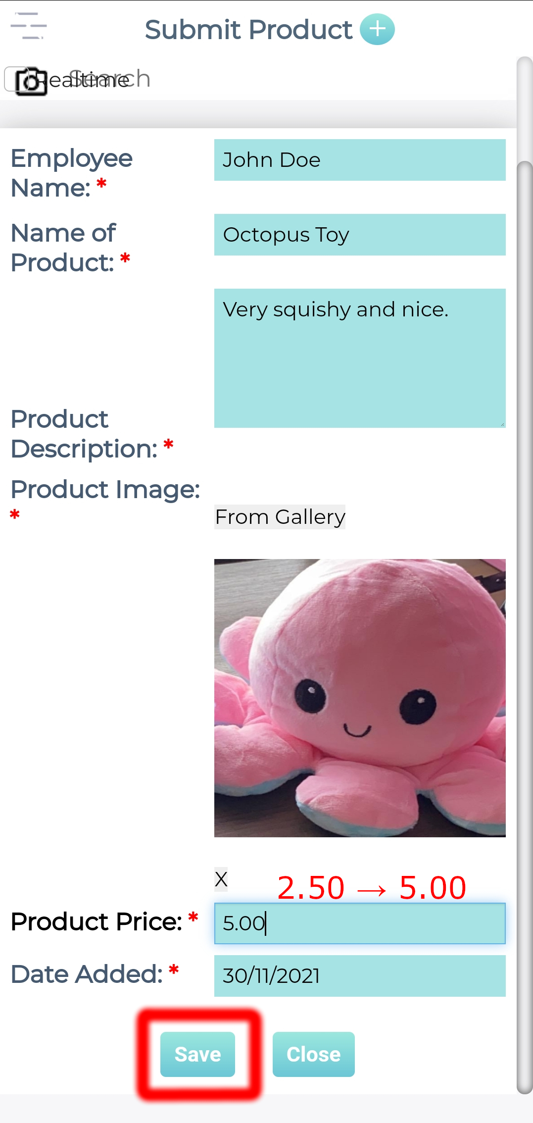 Editing Data - Jet Workflow