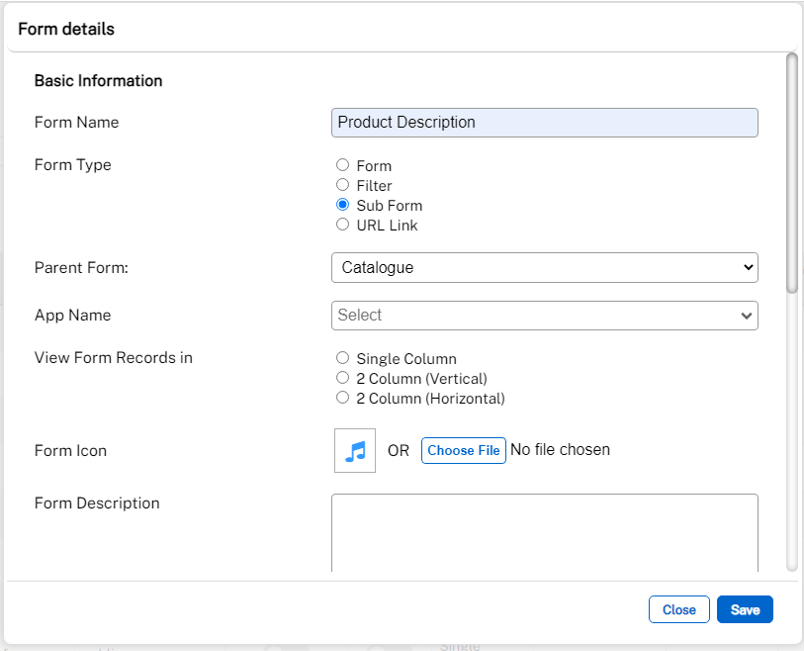 Sub Form - Jet Workflow
