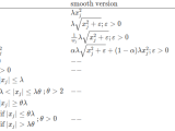 Non Smooth Regularization For Structural Equation Models Lesssem