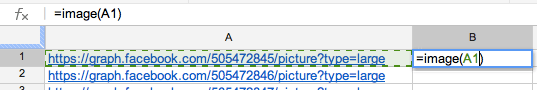 How to collect lots of random Facebook profile photos in a spreadsheet ...