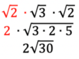 Simplifying Square Roots