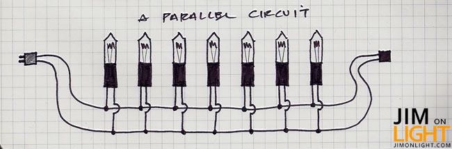 How To Make A Parallel Circuit With Christmas Lights - Circuit Diagram