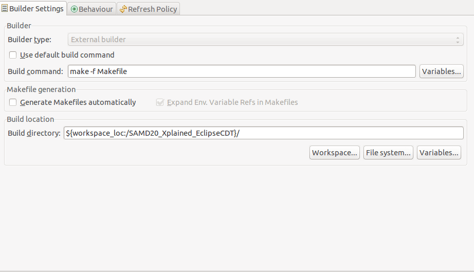 Building for the Atmel “SAME70 Xplained Pro” in Ubuntu 16.04 – P S Athul