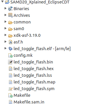 Building for the Atmel “SAME70 Xplained Pro” in Ubuntu 16.04 – P S Athul
