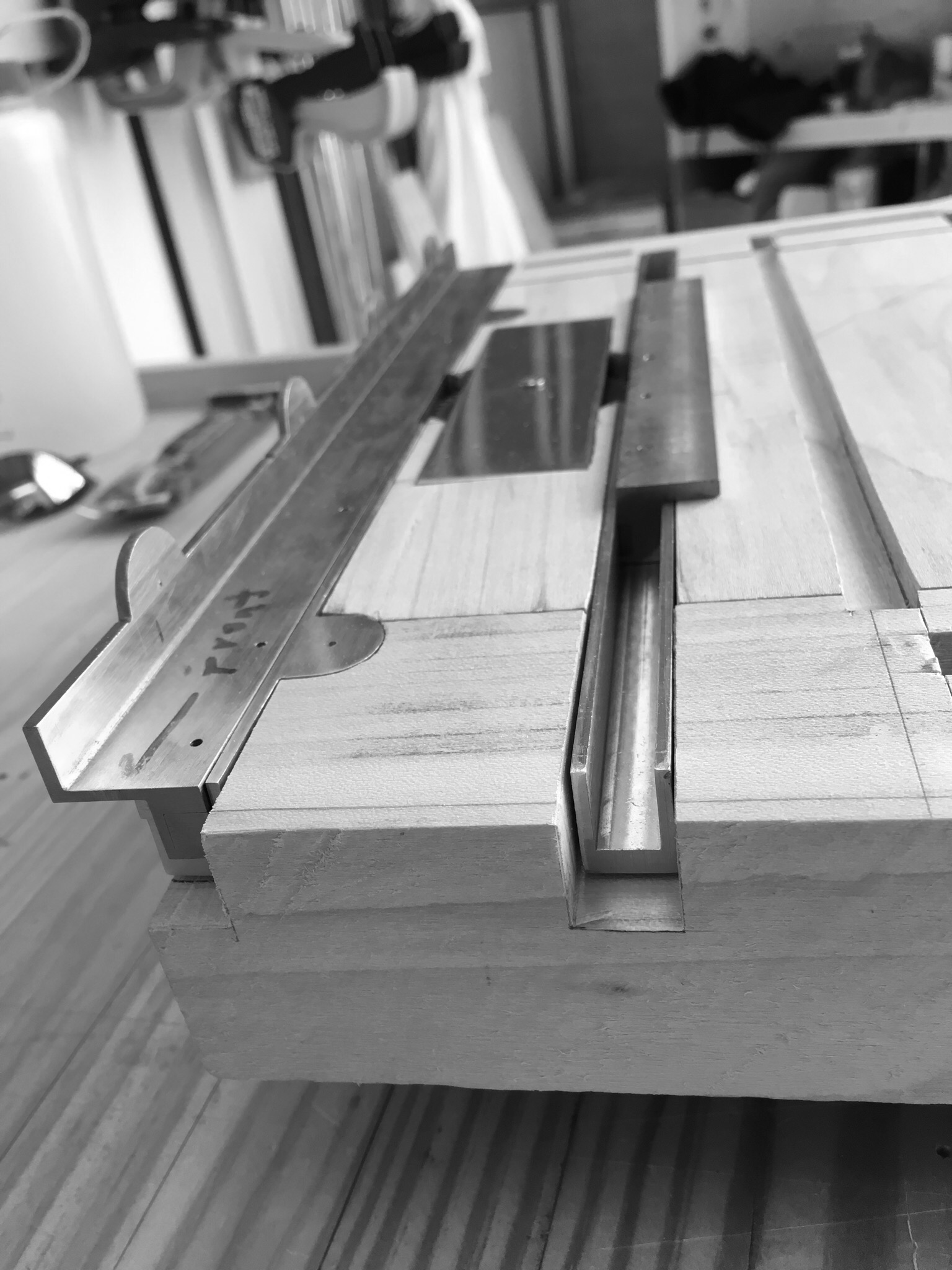 Lower racks and guides | J. Leko Furniture Maker