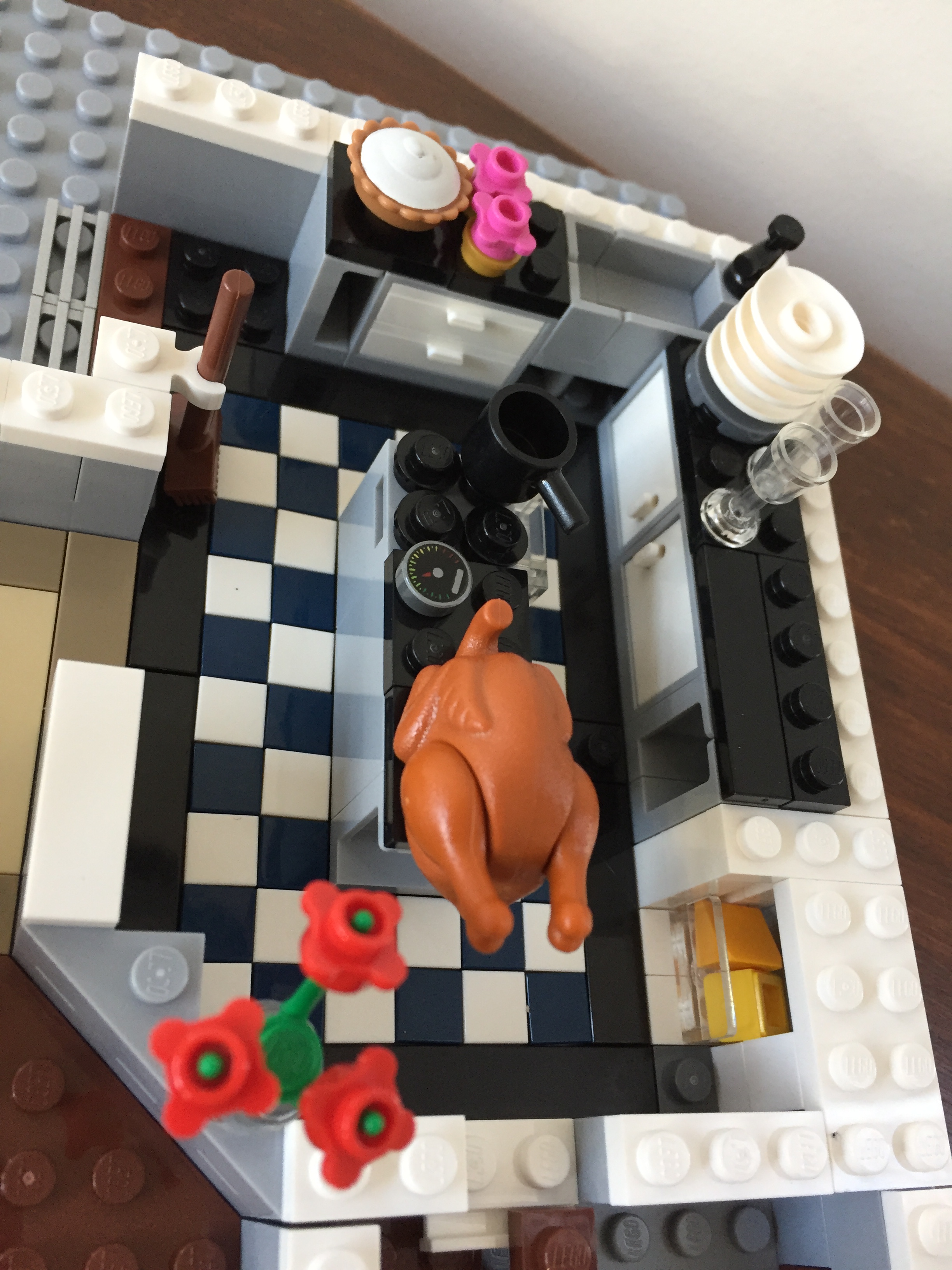 Lego Parisian Restaurant Interior