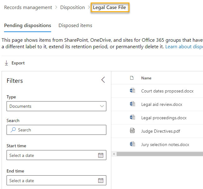 Proof of Disposal for Records in Microsoft 365 – Joanne C Klein