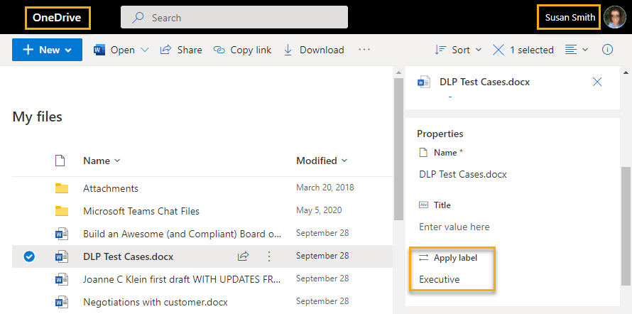 User Adaptive Scope and Auto-apply Retention Label Policy Walk-thru ...