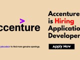 Accenture Is Hiring For Application Development Associate Role Jobcode