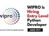 Python Developer Job Opening At Wipro Build Your Future In Python
