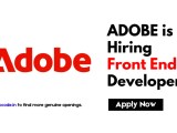 Software Developer Front End Role At Adobe Apply Now Jobcode