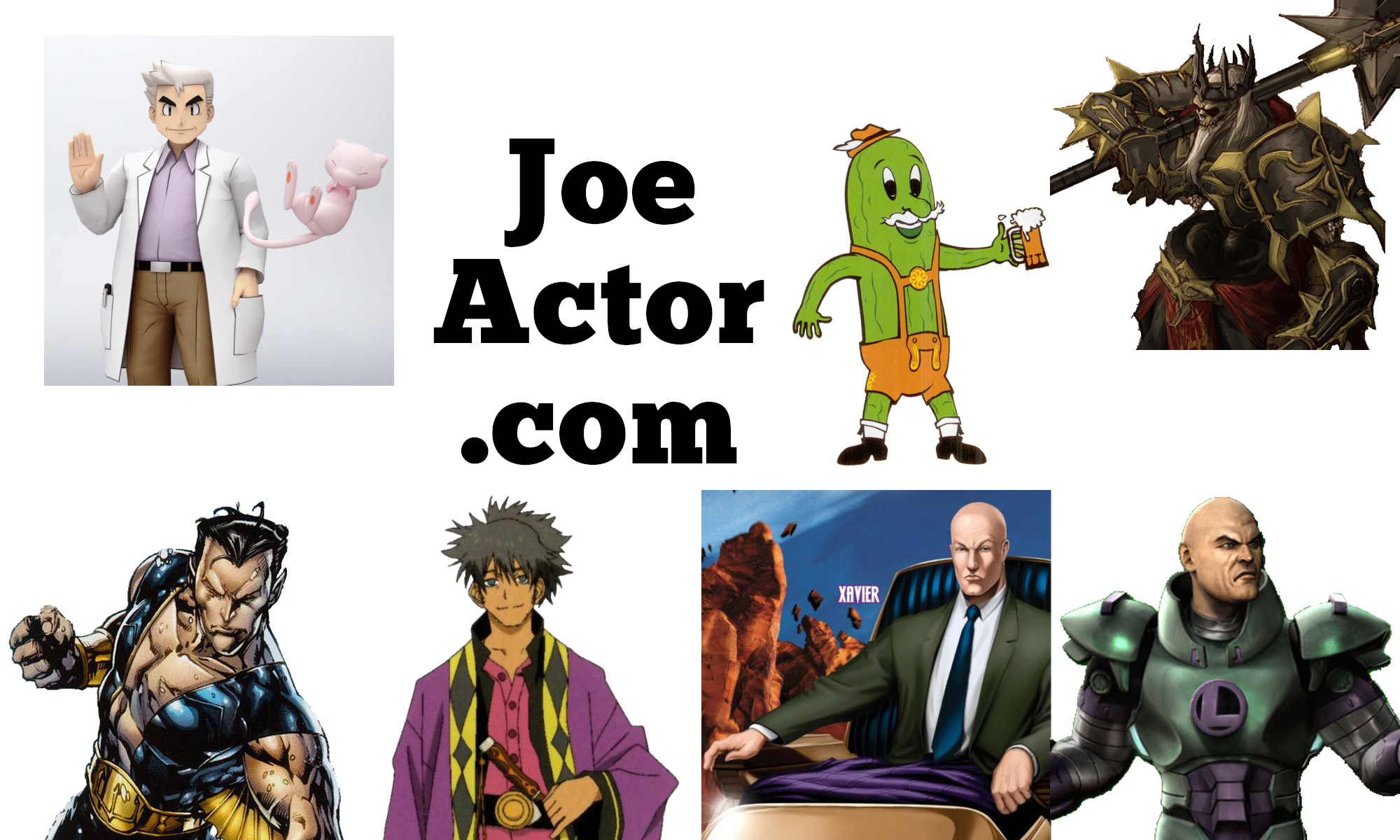 Reels - Joe J Thomas: Voice Acting Portfolio