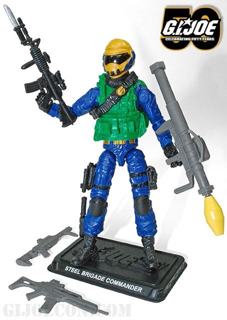 G.I. Joe Convention 2014 Reveal: Steel Brigade Commander ...