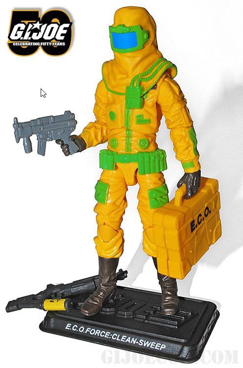 G.I. Joe Convention 2014 Eco-Force Clean Sweep Revealed ...