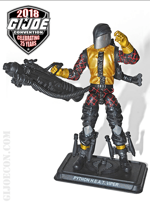 GIJoeCon 2018: Python Patrol HEAT Viper lights it up ...