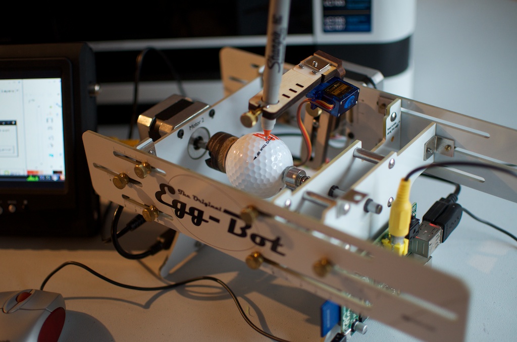 Eggbot and Raspberry Pi - johnbiehler.com