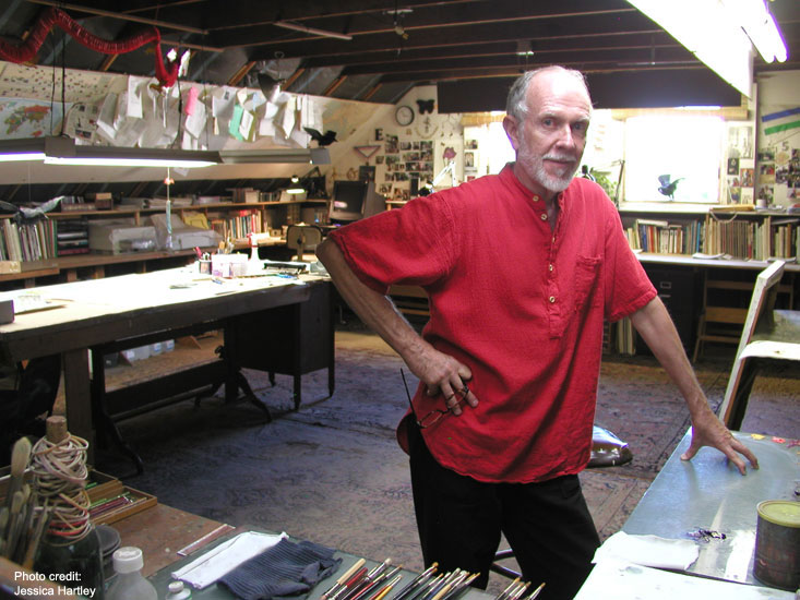 The Old Studio Then (Plus Six Photos of Painting in Spain) – John Michael Keating