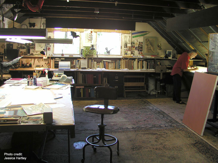 The Old Studio Then (Plus Six Photos of Painting in Spain) – John ...