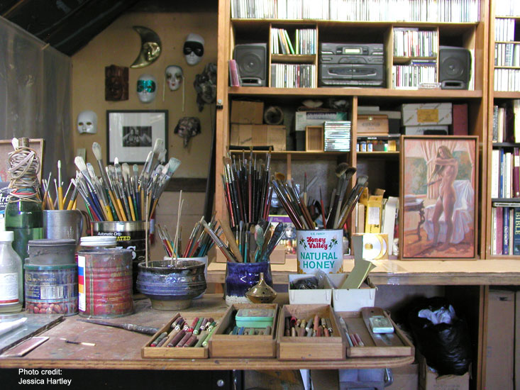 The Old Studio Then (Plus Six Photos of Painting in Spain) – John ...