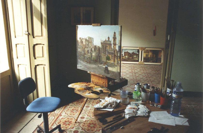 The Old Studio Then (Plus Six Photos of Painting in Spain) – John ...