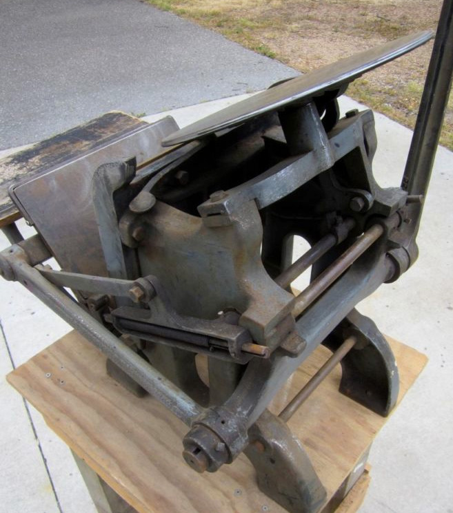 Chandler & Price Platen Letterpress ~ John Steins Prints Gallery
