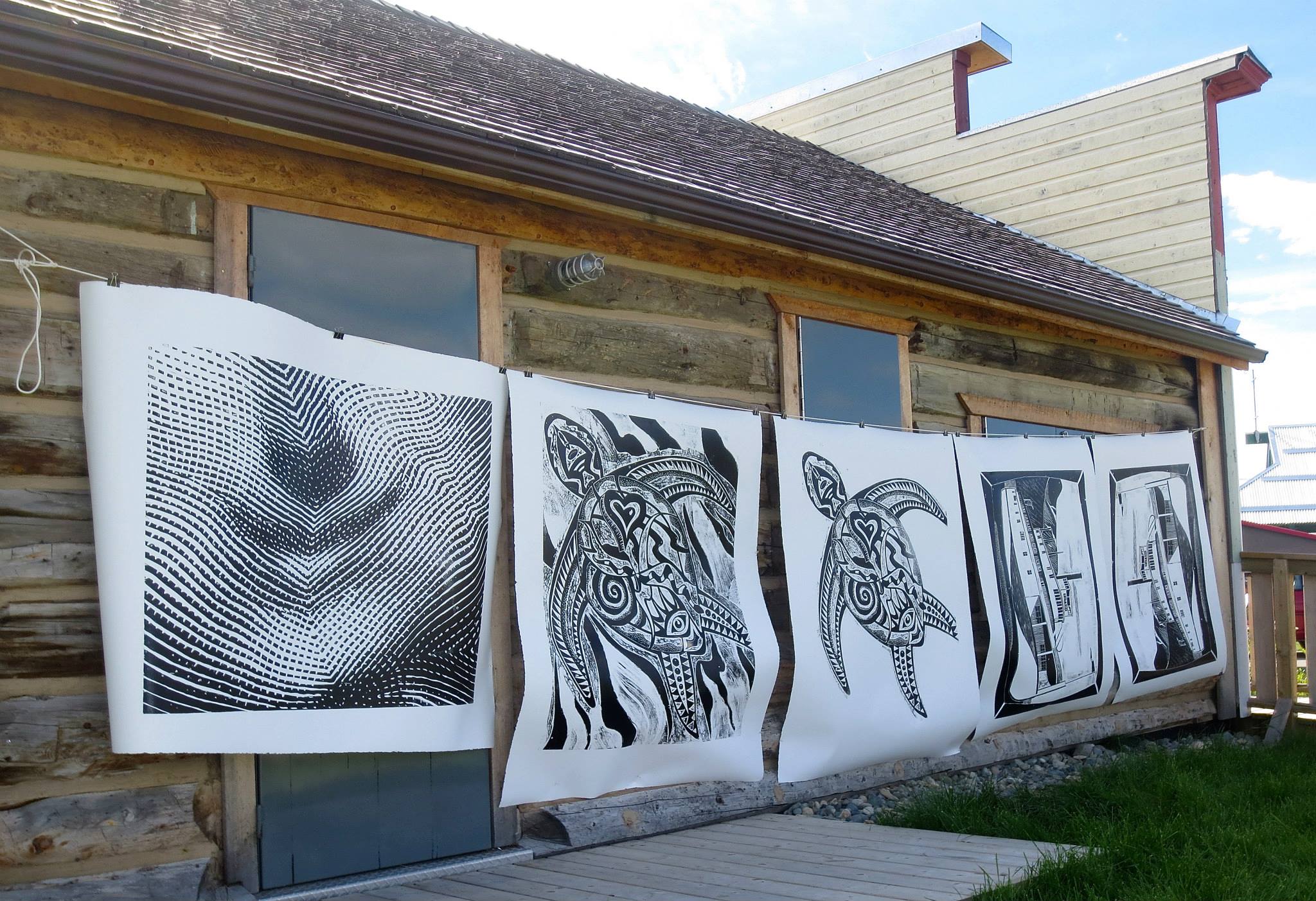 Steamroller Printmaking – John Jānis Šteins