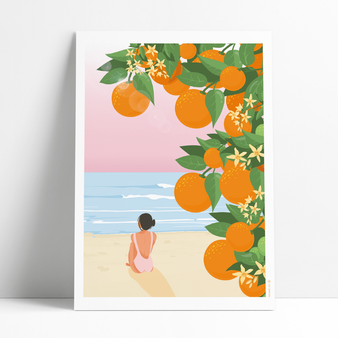 Affiche Les Oranges Kaufen Sie Poster – 60er Jahre Collagen 01 (30 X