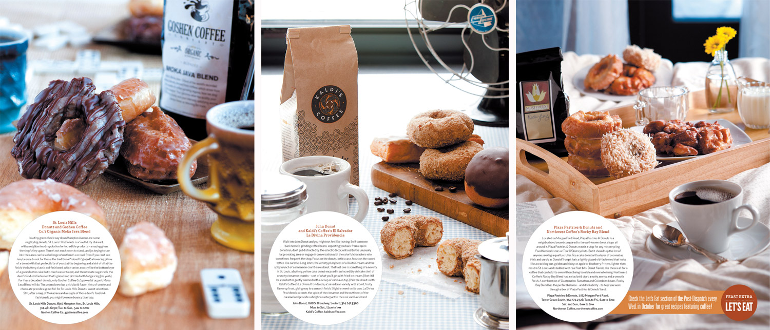 Feast Magazine Donuts and Coffee Shoot – St. Louis Photographer ...