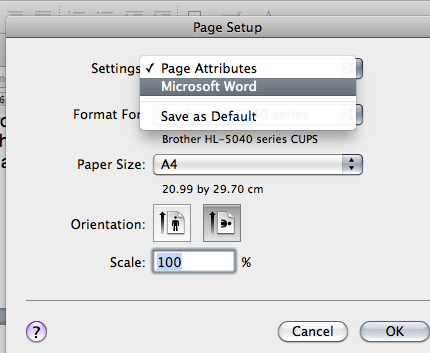 How to put a landscape page into a portrait document