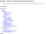 Javadoc Java Api Documentation Generator Jonathon Hellmann