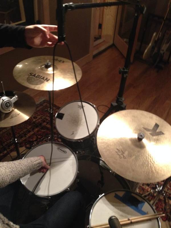 Microphone placement on Drums – Stevie's Blog
