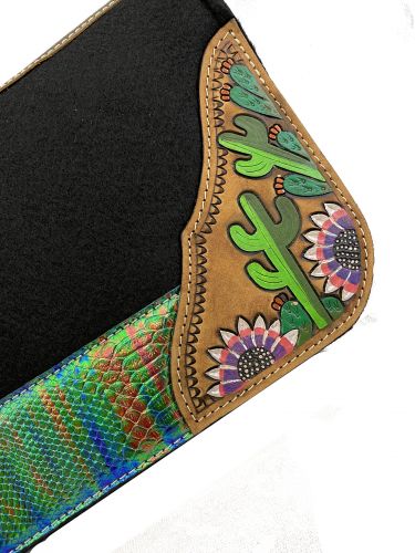Pony Size Blue/Green Metallic Snake Pad – Jopps Tack