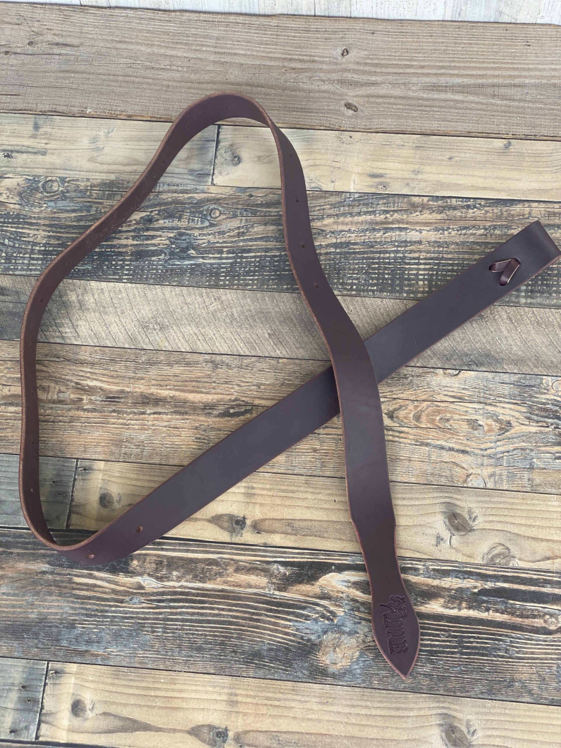 Oiled Red Latigo Leather Cinch Strap – Jopps Tack